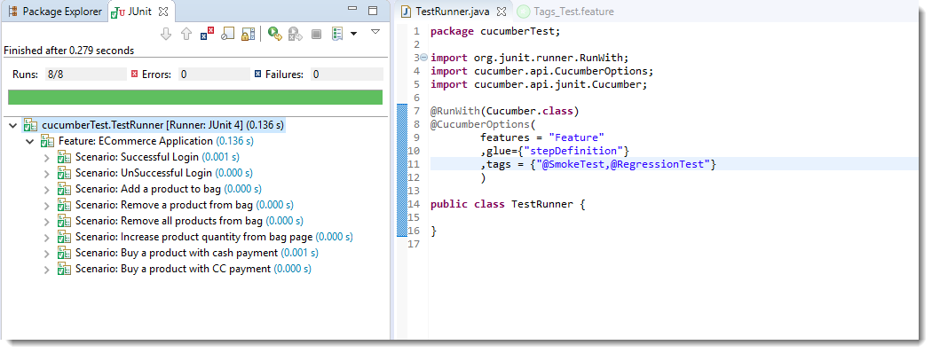 How to execute Cucumber Tests in Groups using Cucumber Tags How to execute Cucumber Tests in Groups using Cucumber Tags